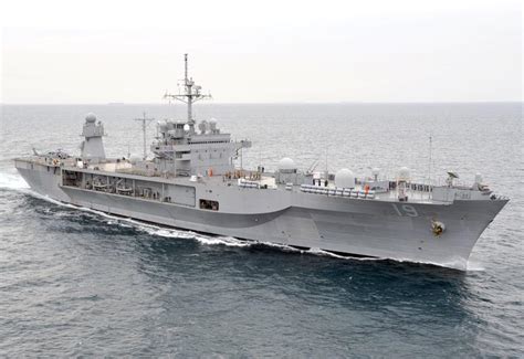 Uss Blue Ridge Lcc 19 Amphibious Command Ship