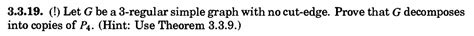 Solved 3319 Let G Be A 3 Regular Simple Graph With No Solved 3319 Let G Be A 3 Regular Simple Graph With No