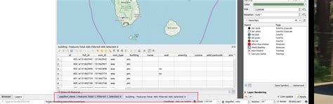 Qgis Open Attribute Table As Tab Geographic Information Systems
