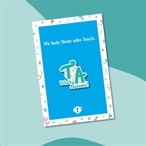 Twinkl Ta Teaching Assistant Pin Badge Twinkl Educational Publishing