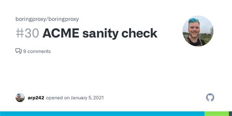 acme sanity check · issue 30 · boringproxy boringproxy · github