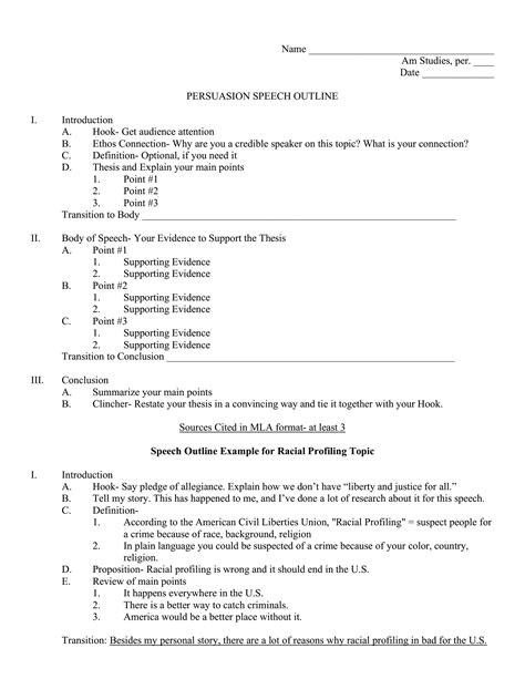 Informative Speech Outline Template Sp Premium Template Template Spark Informative Speech Outline Template Sp Premium Template Template Spark