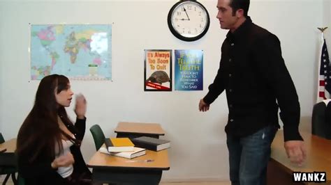 Wankz Hottie In Kneehigh Socks In Classroom Eporner