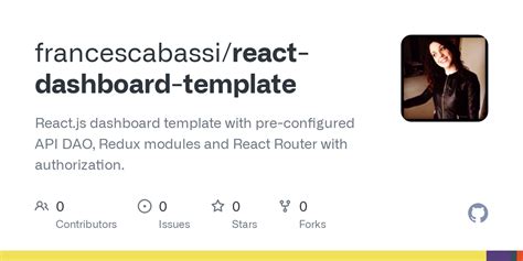 github francescabassi react dashboard template react js dashboard
