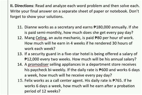 II Directions Read And Analyze Each Word StudyX