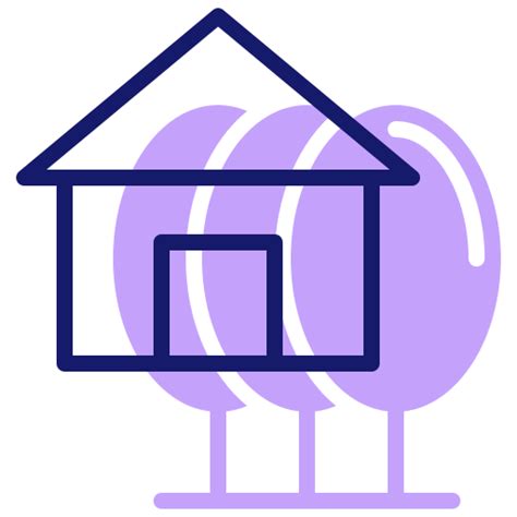 Eco House Inipagistudio Lineal Color Icon