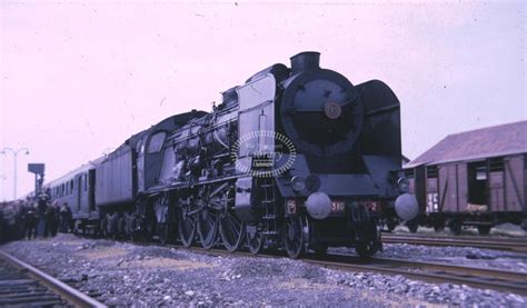 The Transport Library Sncf France Railways Steam Locomotive Class 231 G Class 231g At Boulogne