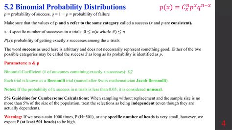 Binomial Probability Distributions Pptx