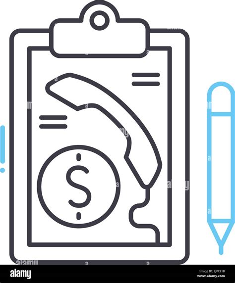 Report Line Icon Outline Symbol Vector Illustration Concept Sign Stock Vector Image And Art Alamy