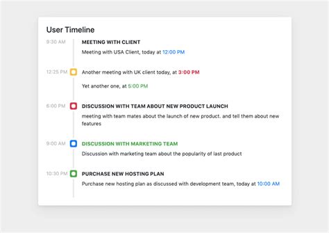 Bootstrap 4 Horizontal Timeline Example