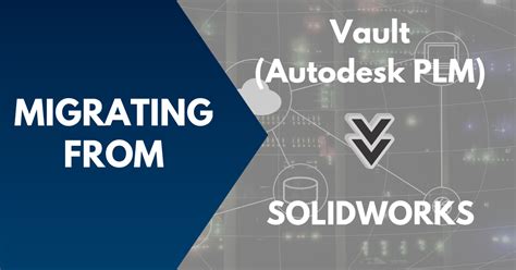 Migrating From Vault Autodesk Plm To Solidworks Trimech Store