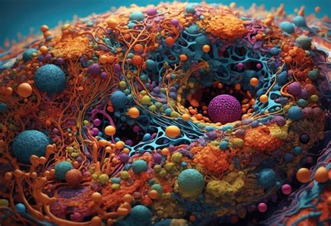 Premium Ai Image Detailed Illustration Of Cell Structure Diagram
