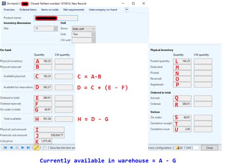 Ms Dynamics Ax 2012 On Hand Inventory Form Reader Man Blog