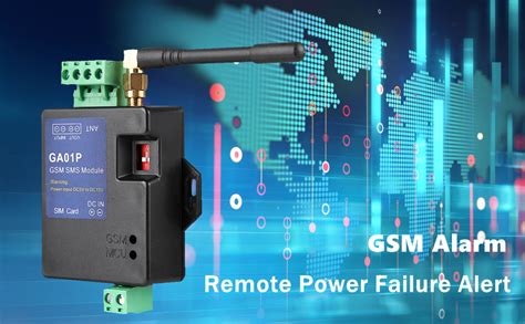 GA01P GSM-Alarmsystem Mini Smart Remote-Stromausfallalarm mit SMS ...