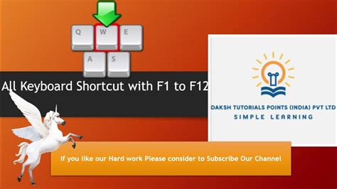 ms excel all keyboard shortcuts f1 to f12 techpakoda chapter 60