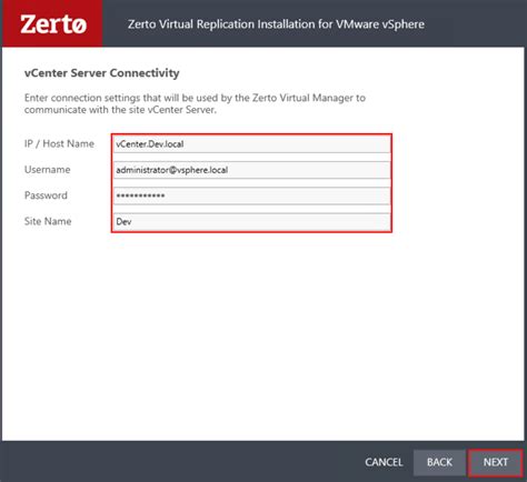Zerto Replication Install Zvm Virtubytes