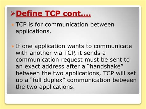 Introduction Of Tcp Ip And Udp Ppt