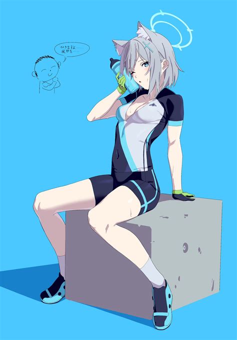 Sensei Shiroko Doodle Sensei And Shiroko Blue Archive Drawn By Ult