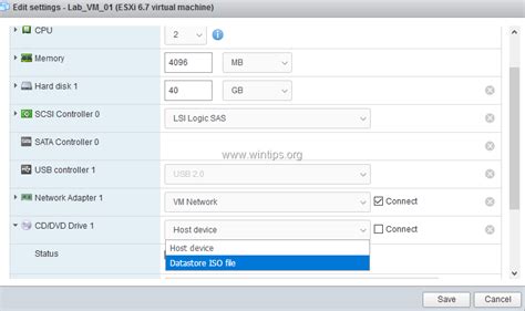 How To Create A Virtual Machine On VSphere Hypervisor ESXi WinTips Org
