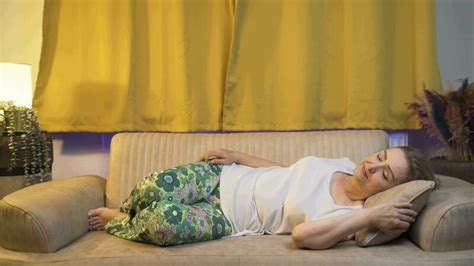 Man Smiling While Sleeping 33572537 Stock Video At Vecteezy