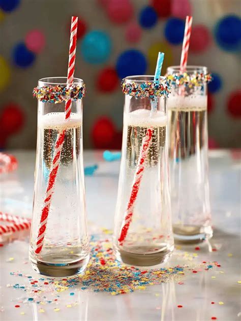 Confetti Champagne Cocktail An Irresistible Festive Delight