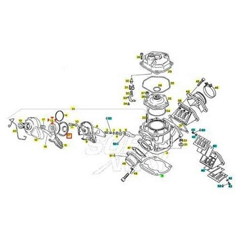 Valvola Scarico Aprilia Red Rose 125 Ap0253255 Ap0260723 Sarrim
