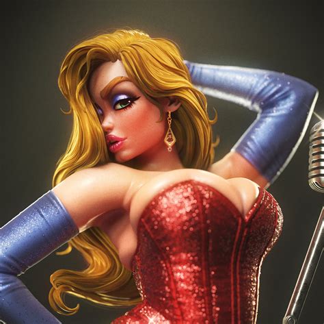 Jessica Rabbit Unbound In 2020 Jessica Rabbit Zelda Characters Dungeon