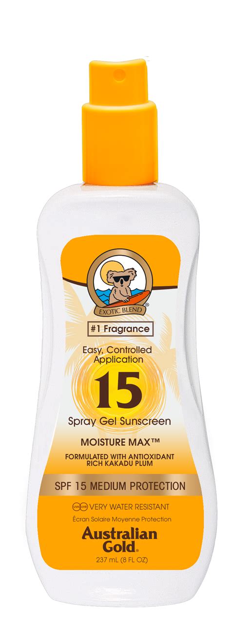 SPF 15 Spray Gel 237ml - Australian Gold Austria