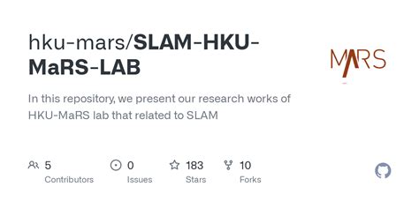 Github Hku Mars Slam Hku Mars Lab In This Repository We Present Our Research Works Of Hku