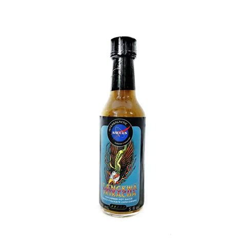 Intergalactic Sauces Tængkwā Sriracha Hot Sauce Chilly Chiles