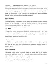 CS 4408 Discussion Assignment Unit 5 Docx Explanation Of Knowledge Required For Consistency