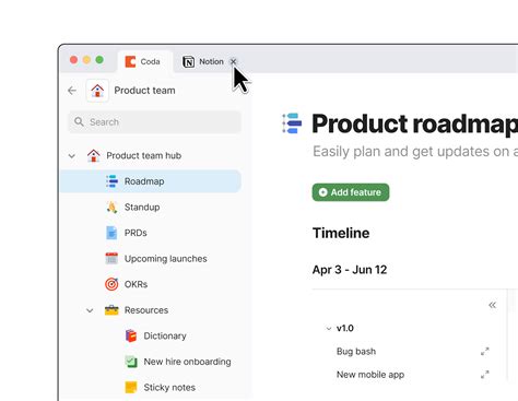 Compare Coda To Notion Coda Vs Notion Comparison Coda