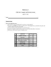 Midterm Questions Pdf Midterm CMSC Computer And Network