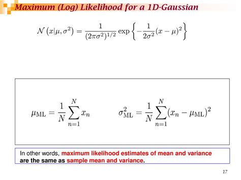 covered only ml estimator ppt download