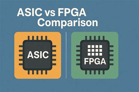 asic vs fpga comparison performance cost and design differences