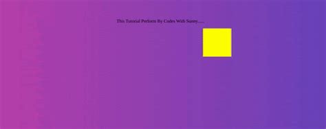 How To Create Animation Using Html Css