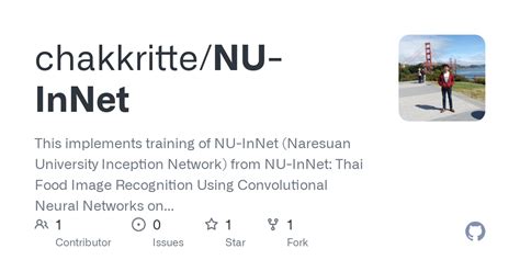Github Chakkritte Nu Innet This Implements Training Of Nu Innet Naresuan University