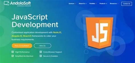 JavaScript Application Development Services At Rs 1000 Hour In Bhubaneswar