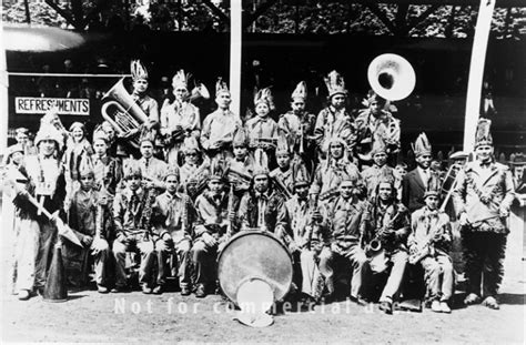 Photograph 4 Squamish Indian Band Orchestra 1928 Nvma 4787 Monova