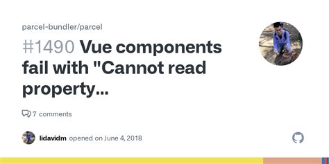 Vue Components Fail With Cannot Read Property Parsecomponent Of