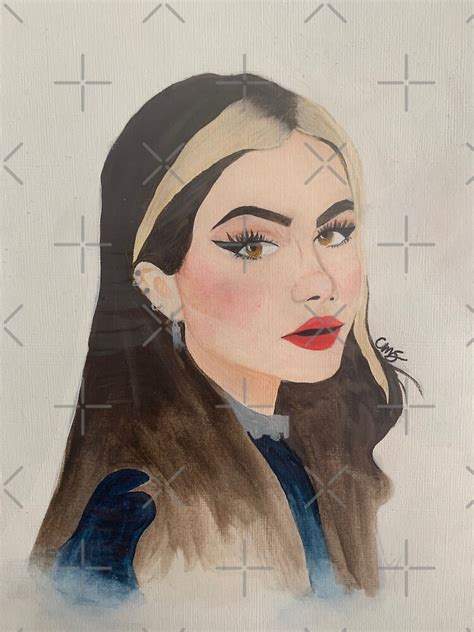 Tara Yummy Art Sticker By Caramag Redbubble