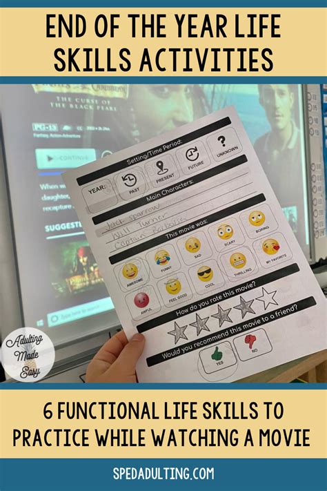 Functional Activities For When You Watch A Movie In Class Artofit