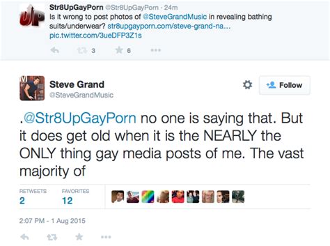 Perpetually Naked Steve Grand Accuses Str UpGayPorn Of Slander For Posting His Nude Photos