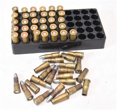 Box Lot Of Mixed Ammunition And Brass Landsborough Auctions