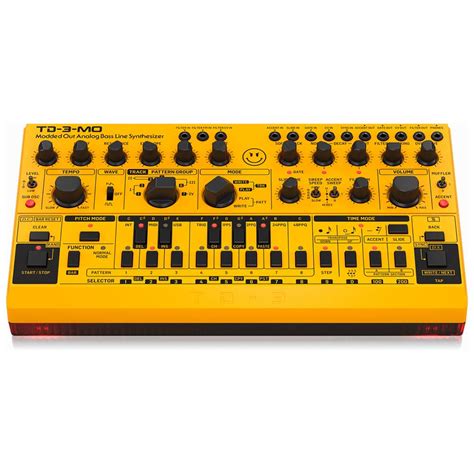 Behringer Td3 Mo Am Modded Out Analog Bass Synth Yellow