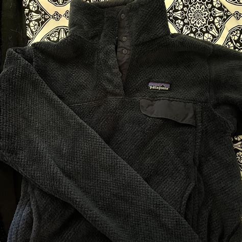 Medium Patagonia Quarter Button Up Depop