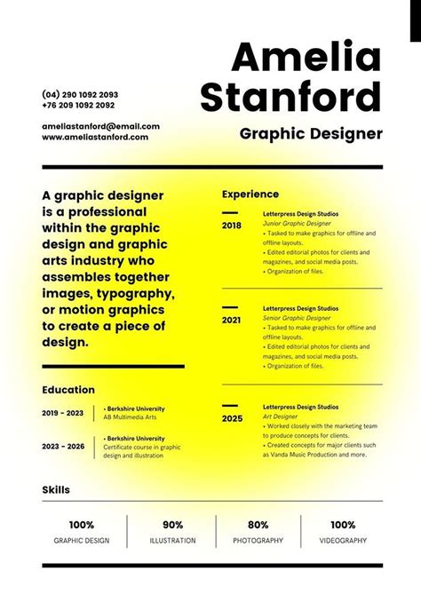 How To Write A Resume Graphic Design Allingham Script