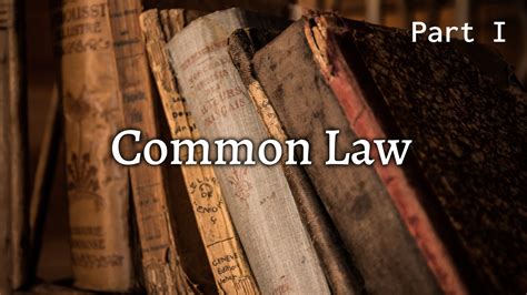 The Common Law Part I Cepher Academy
