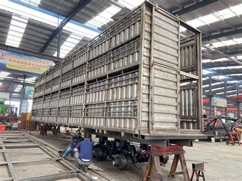 Livestock Semi Trailer Export To Australia Cattle Transport Semi