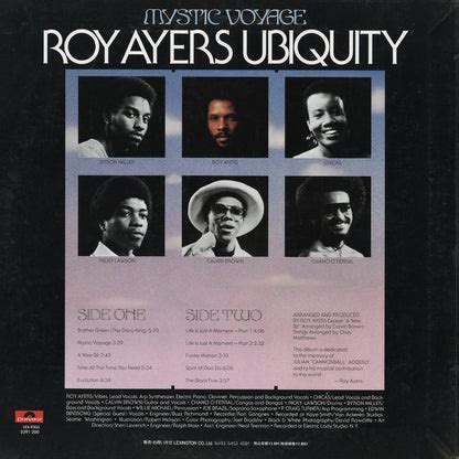 中古レコード通販｜roy Ayers『mystic Voyage』lex 9305 1993 Jpn Polydor Lp